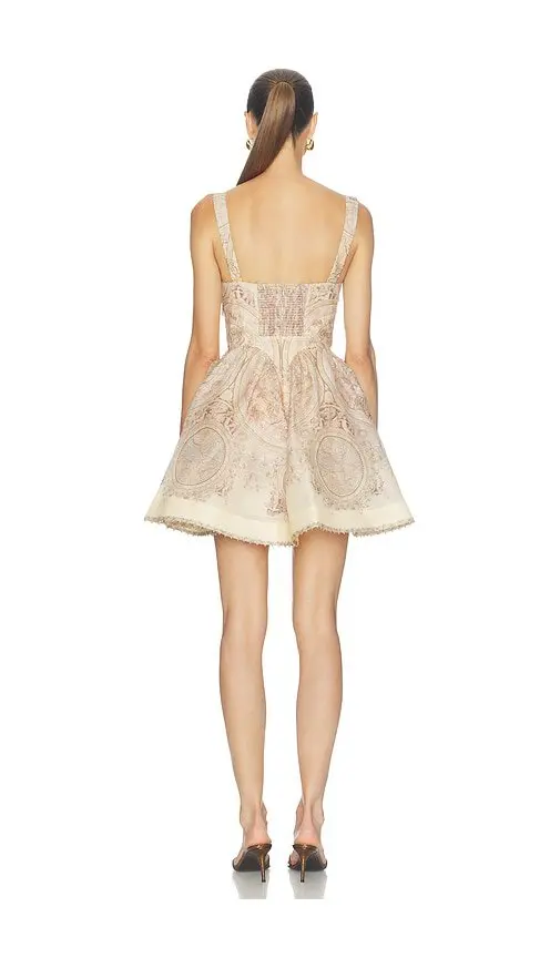 Zimmermann Ascent Drape Mini Dress In . Also