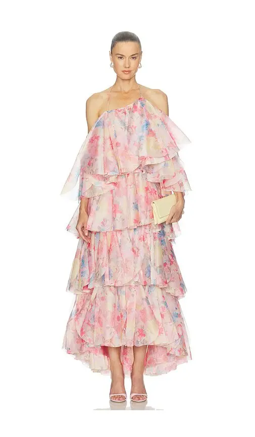 LA FUORI Elysian Pastel Pleasance Dress In . Also