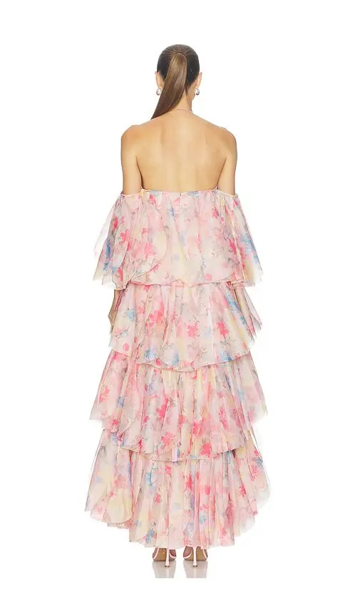 LA FUORI Elysian Pastel Pleasance Dress In . Also