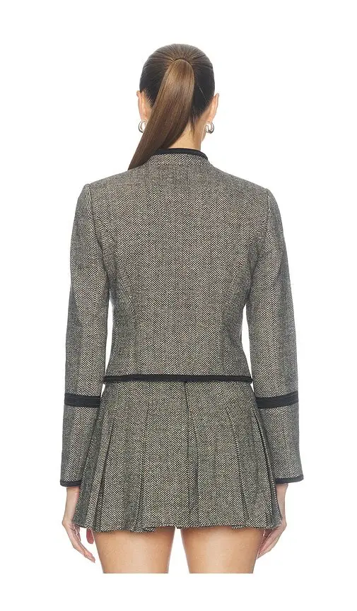Amanda Uprichard Fiona Jacket In . Also
