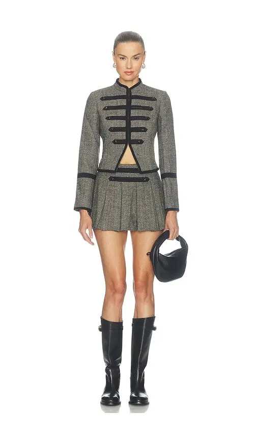 Amanda Uprichard Fiona Jacket In . Also