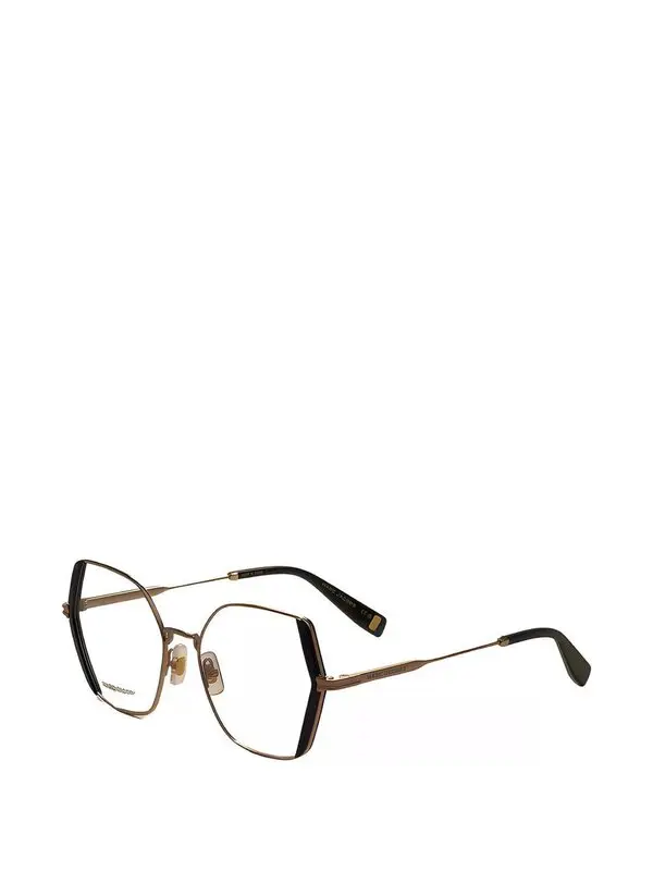 Marc Jacobs Geometric Frame Eyeglasses - Gold