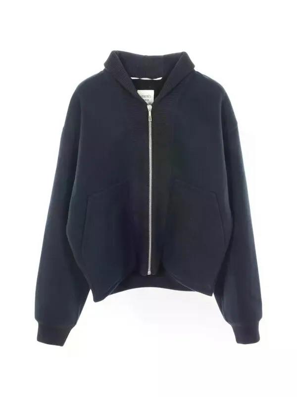Hermès Zip-up Knit Hoodie