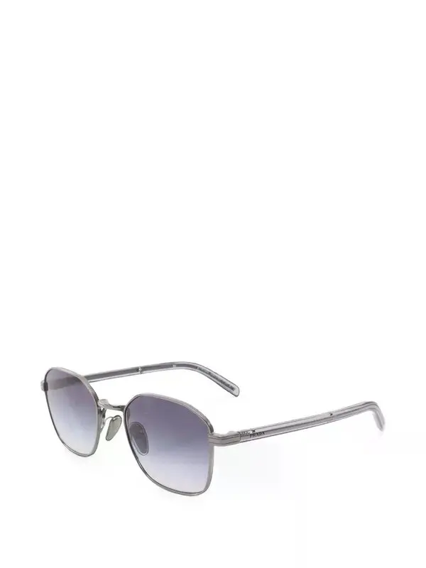 Prada Geometric Frame Gradient Lens Sunglasses