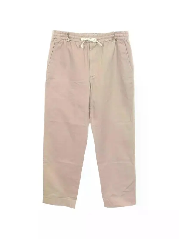 Gucci 2010s Logo Patch Drawstring Trousers