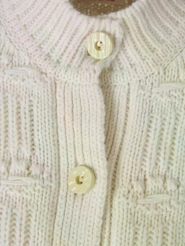 Marni Cable-knit Button-up Cardigan