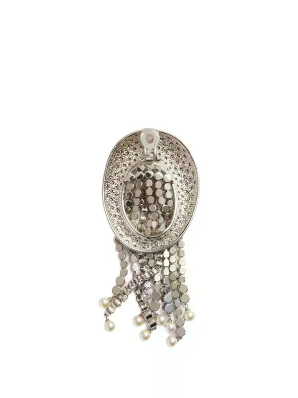 Valentino Garavani Kabarett Crystal-embellished Tassel Earrings