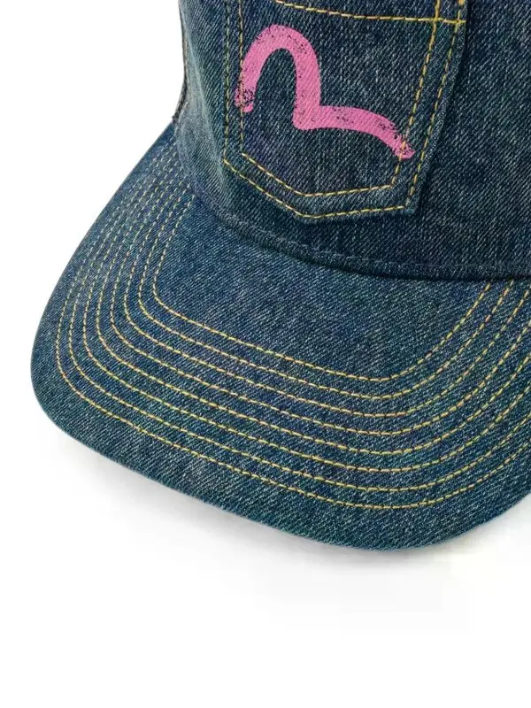 EVISU Seagull Print Trucker Cap