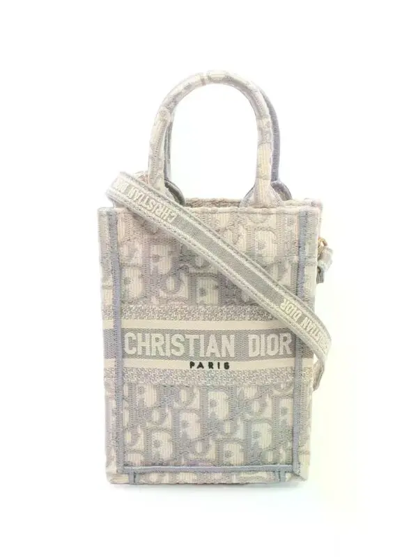 Dior 2000s Book Tote Bag - Neutrals