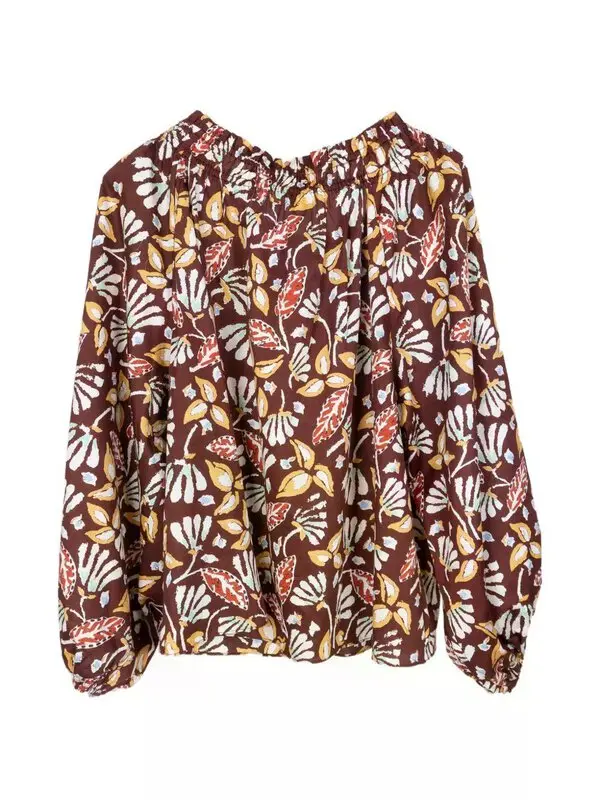 Vanessa Bruno Enya Floral-print Blouse