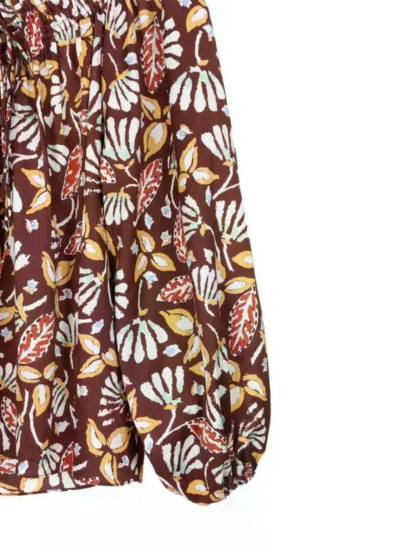 Vanessa Bruno Enya Floral-print Blouse