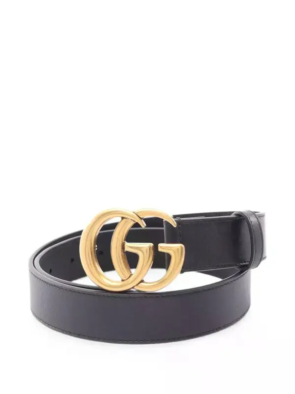 Gucci Gg Marmont Belt - Black
