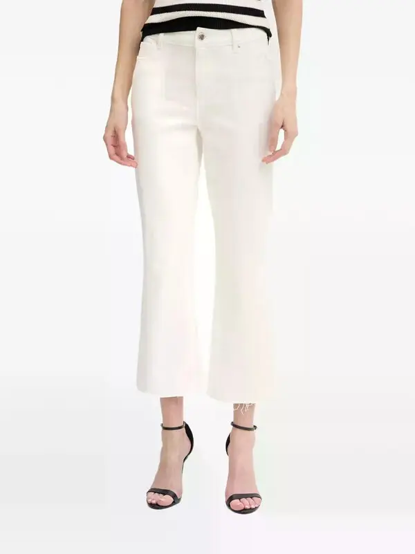 MORGAN Raw-cut Flared Jeans