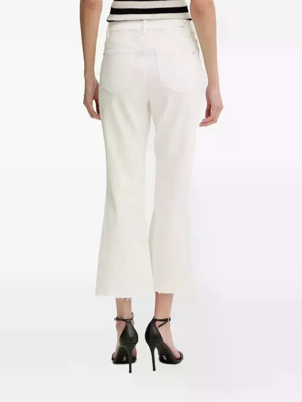 MORGAN Raw-cut Flared Jeans