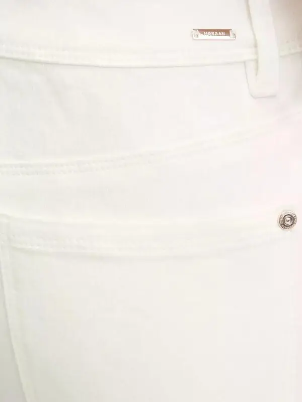 MORGAN Raw-cut Flared Jeans