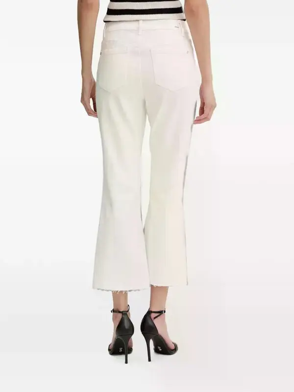 MORGAN Raw-cut Flared Jeans