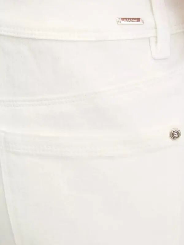 MORGAN Raw-cut Flared Jeans