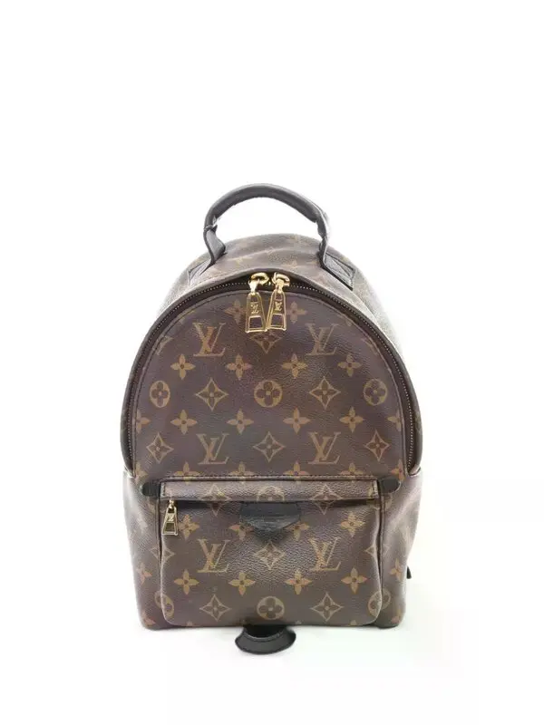 LOUIS VUITTON 2016 Pm Palm Springs Monogram Backpack - Brown