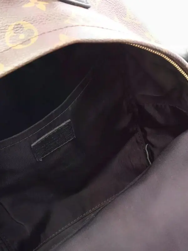 LOUIS VUITTON 2016 Pm Palm Springs Monogram Backpack - Brown