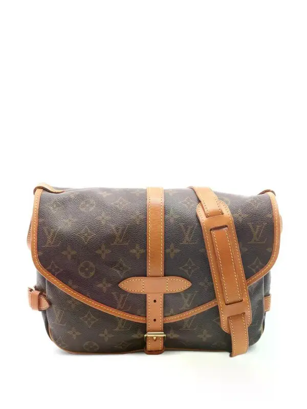 LOUIS VUITTON 1995 Saumur Monogram Shoulder Bag