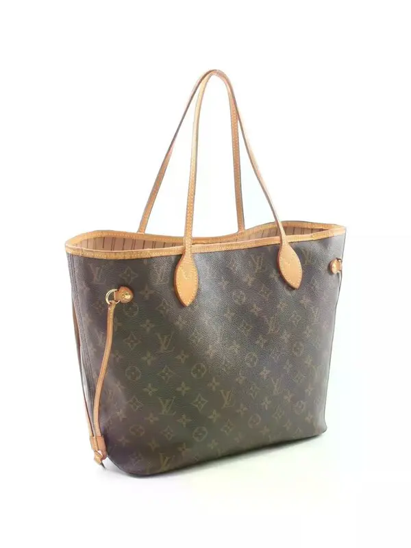 LOUIS VUITTON 2008 Mm Monogram Neverfull Tote Bag