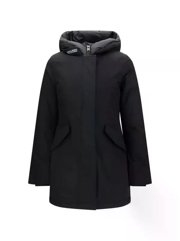 Woolrich Arctic Hooded Coat - Black