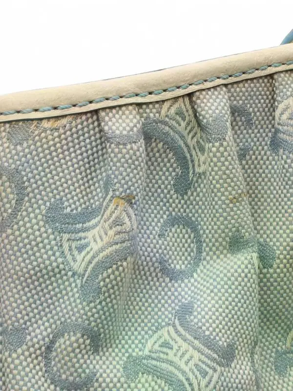 Celine 2000s Paris Macadam Buckle Shoulder Bag