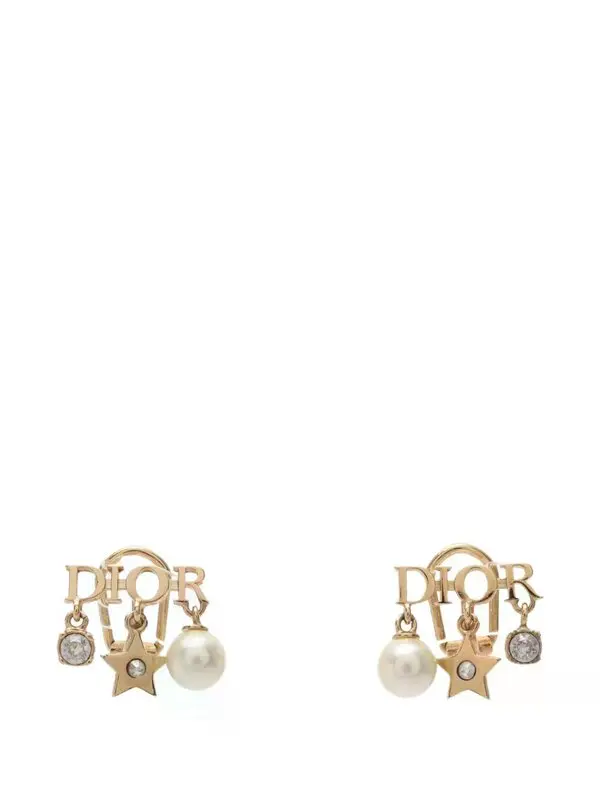 Dior 2010s Dioevolution Clip-on Earrings - Gold