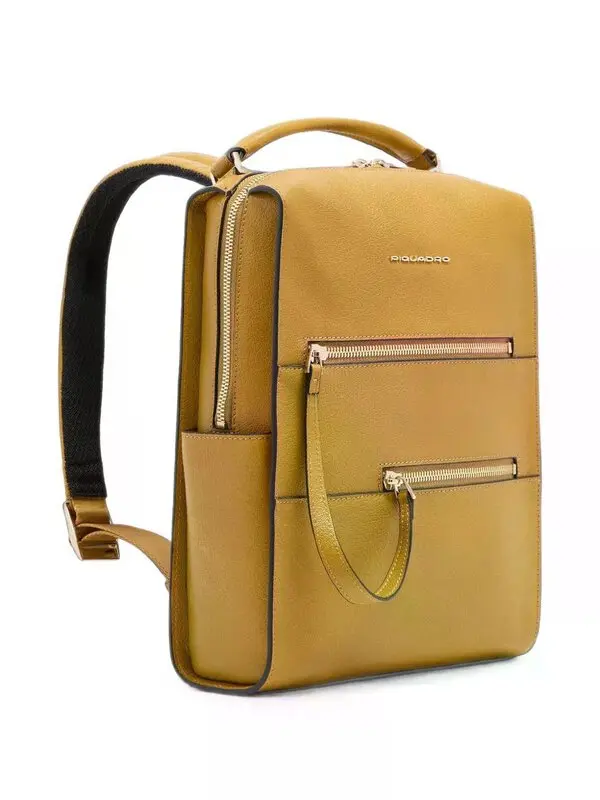 PIQUADRO Leather Backpack