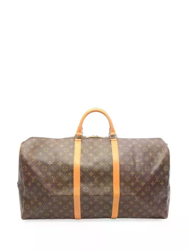LOUIS VUITTON 1996 60 Keepall Monogram Boston Bag