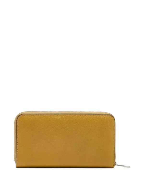 PIQUADRO Zip-around Leather Wallet