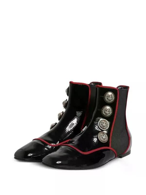 Dolce & Gabbana Jackie Buttoned Chelsea Boots