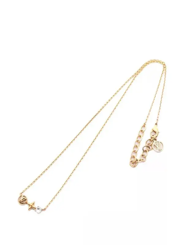 LOUIS VUITTON 2010s Petit Louis Necklace