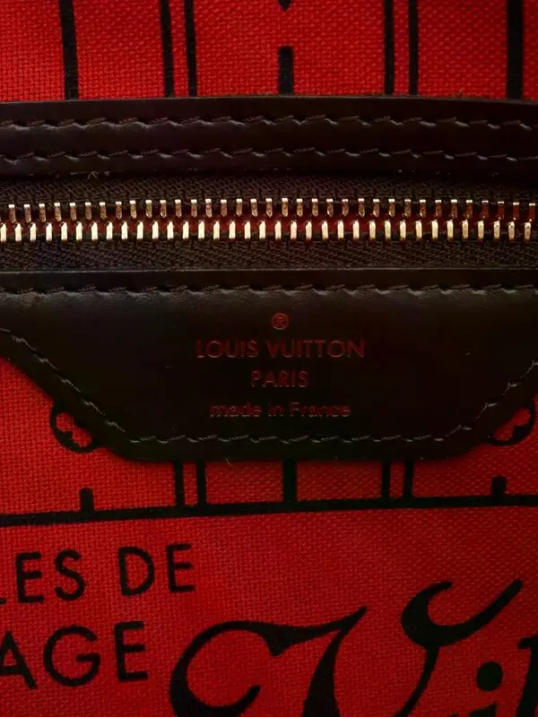LOUIS VUITTON 2013 Neverfull Pm Damier Ebene Tote Bag