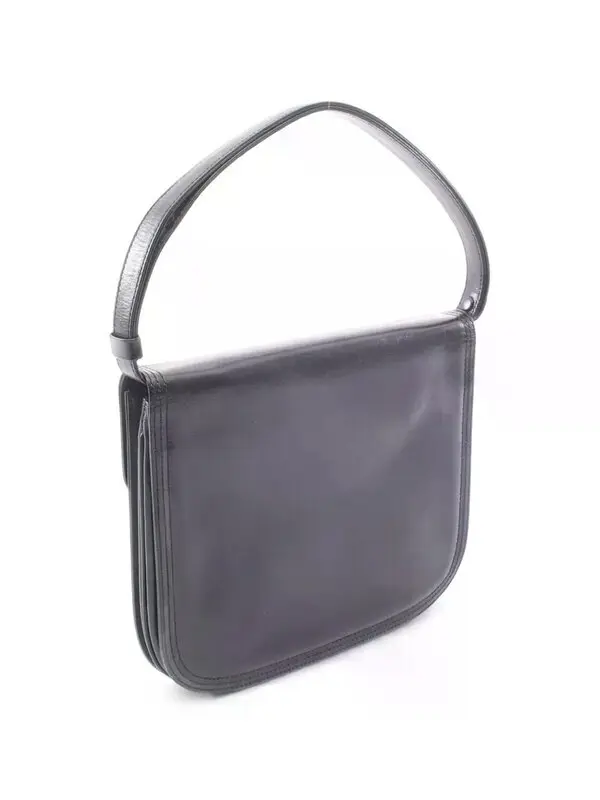Saint Laurent 2000s Leather Shoulder Bag - Black