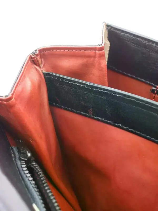 Saint Laurent 2000s Leather Shoulder Bag - Black