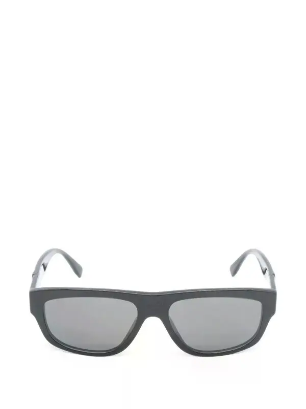 Fendi 2020s Rectangle-frame Sunglasses - Black