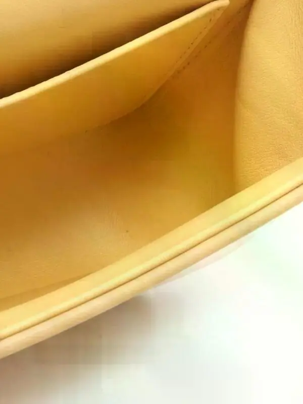 Celine 2010s Mini Claude Shoulder Bag - Yellow