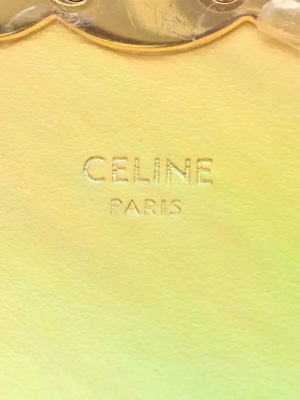 Celine 2010s Mini Claude Shoulder Bag - Yellow