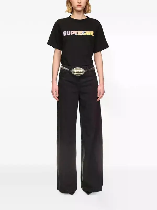 David Koma X Supergirl Graphic-print T-shirt