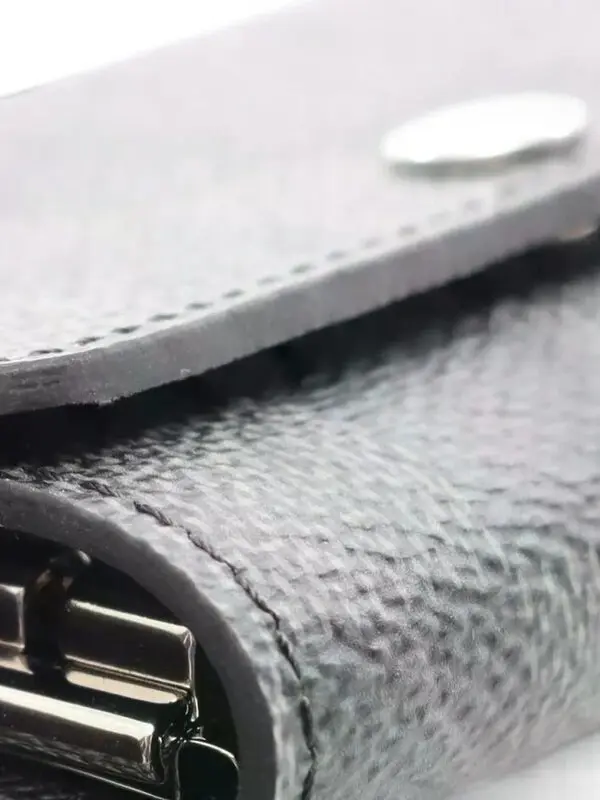 LOUIS VUITTON 2015 Damier Graphite Key Case