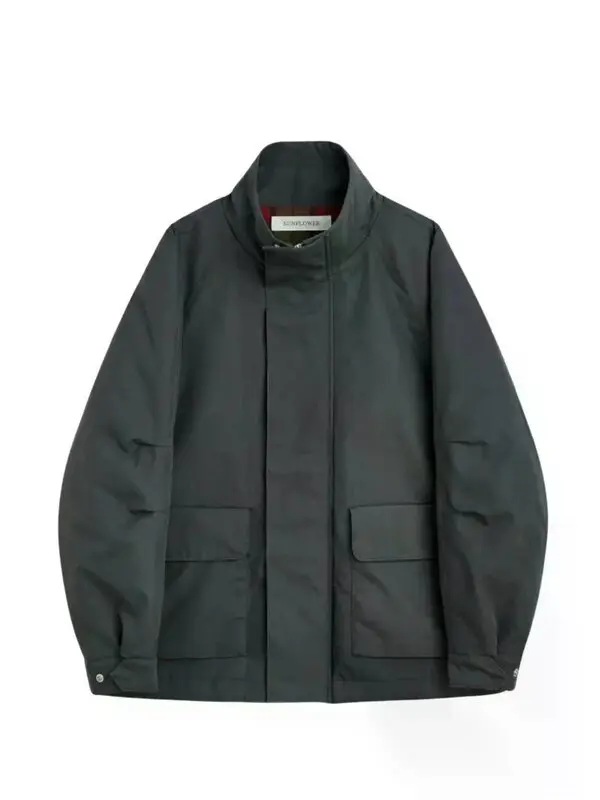 SUNFLOWER High-neck Flap-pocket Jacket
