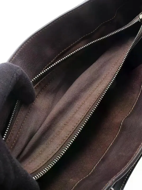 Celine 2000s Boogie Topstitching Tote Bag - Brown