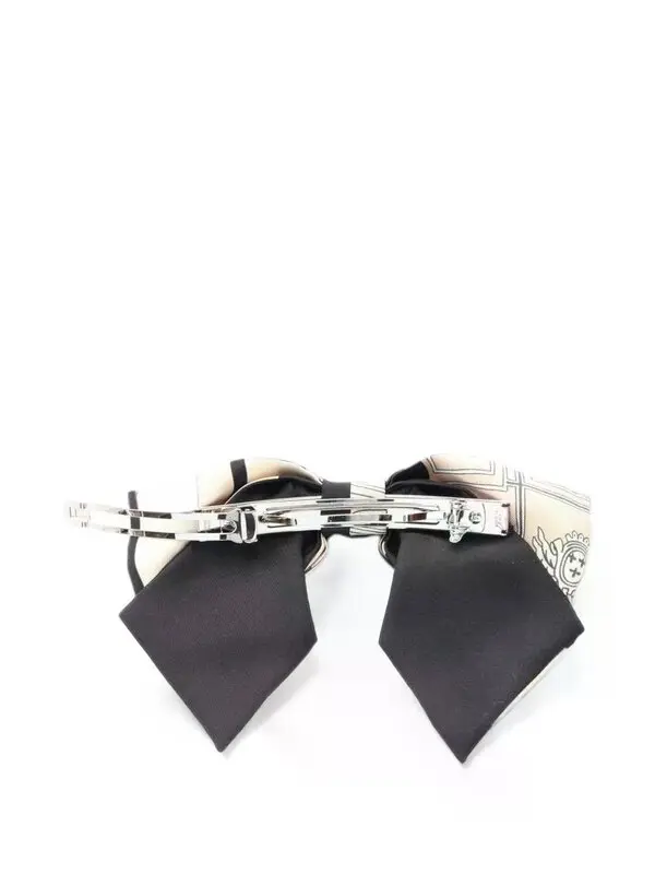 Hermès 2010s Ex-libris Ribbon Barrette