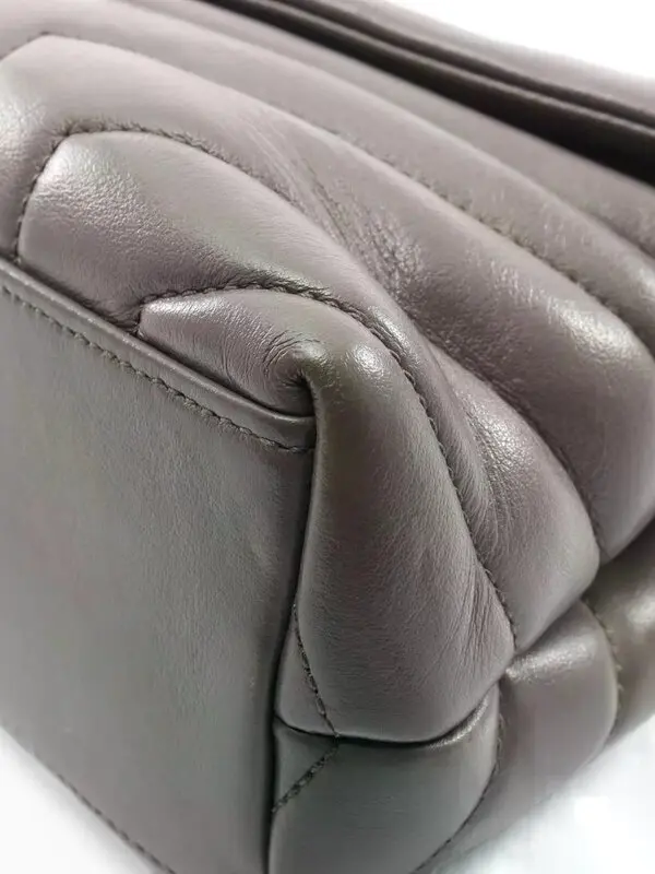 Saint Laurent 2010s Small Loulou Shoulder Bag - Grey