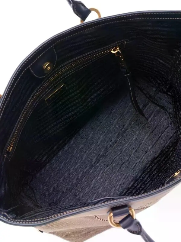 Prada 2010s Logo-print Tote Bag