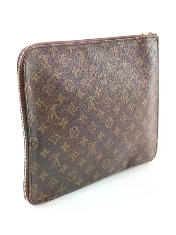 LOUIS VUITTON 1995 Posh Documan Monogram Briefcase