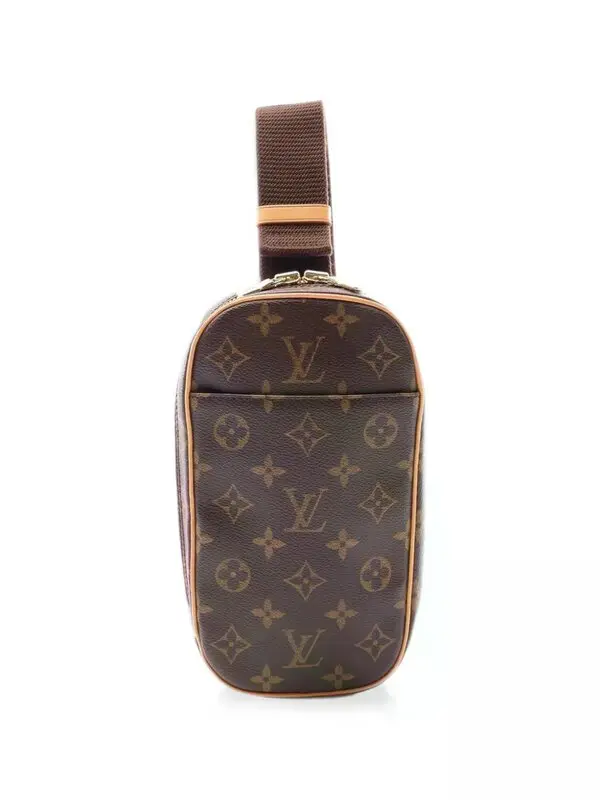 LOUIS VUITTON 2003 Monogram Pochette Ganju Belt Bag