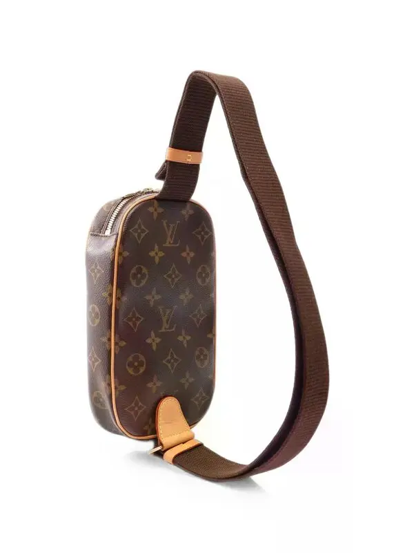 LOUIS VUITTON 2003 Monogram Pochette Ganju Belt Bag