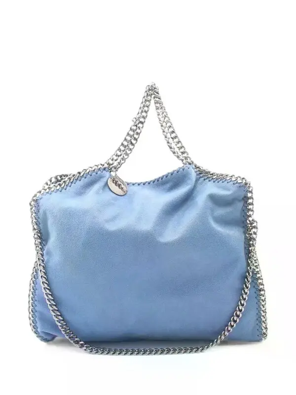 Stella McCartney 2010s Falabella Fold-over Tote Bag - Blue
